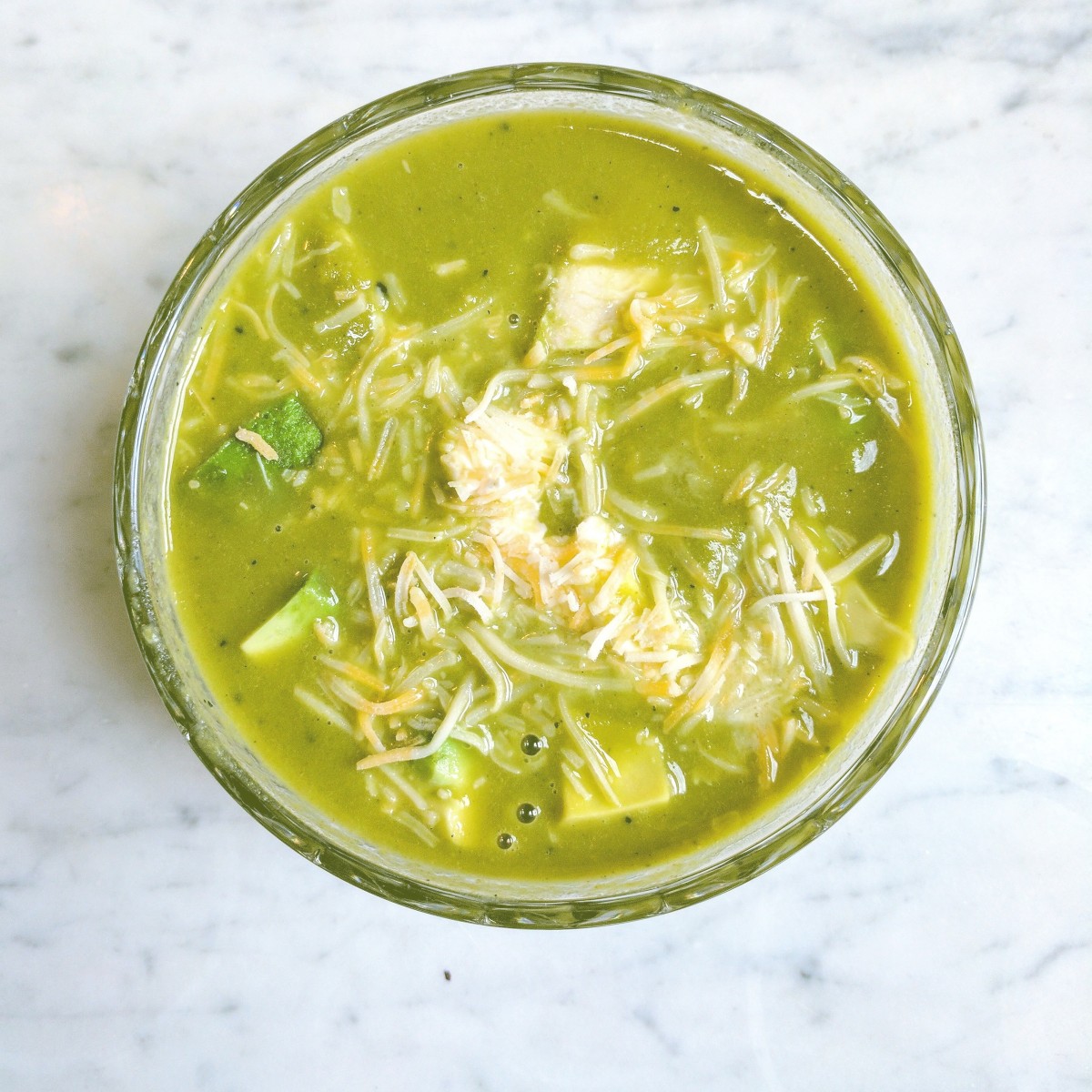 Cilantro Soup - With Avocado and Shredded Chicken - The Haute Life ...